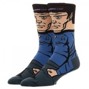 Bioworld | Underwear & Socks | Star Trek Socks Mr Spock 36 Official New ...
